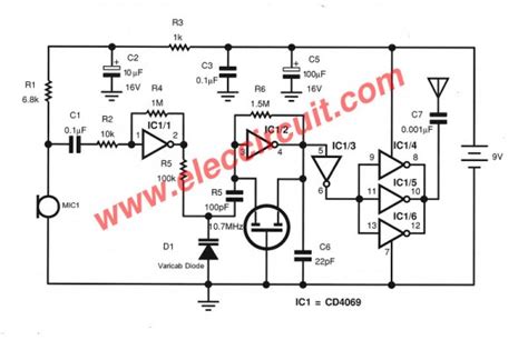 20 Km Long Range Fm Transmitter Circuit