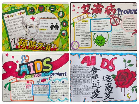 机械与汽车工程学院：团总支组织22级各团支部开展“有爱无艾，健康同行”主题手抄报活动 机械与汽车工程学院 滁州职业技术学院