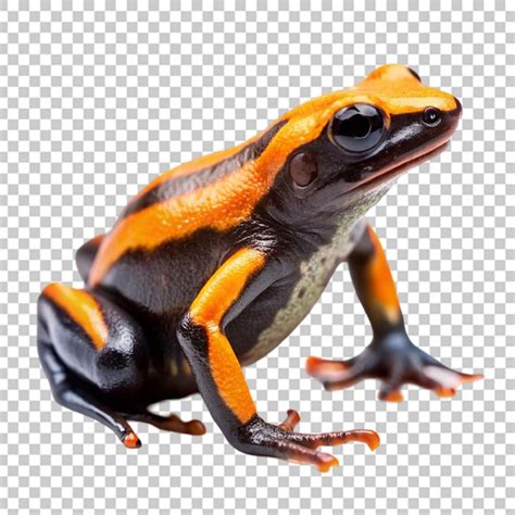 투명한 배경에 고립된 개구리 Png 프리미엄 Psd 파일