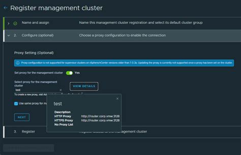 Registering A Vsphere 8 With Tanzu Supervisor Cluster With Tanzu Mission Control Little Stuff