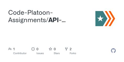 Github Code Platoon Assignmentsapi Integration