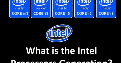 What Is The Meaning Of Generation In Intel Processors IT Support BD