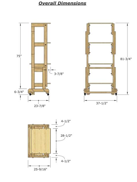 Convertible Shelf Table Plans At Alexandra Ronald Blog