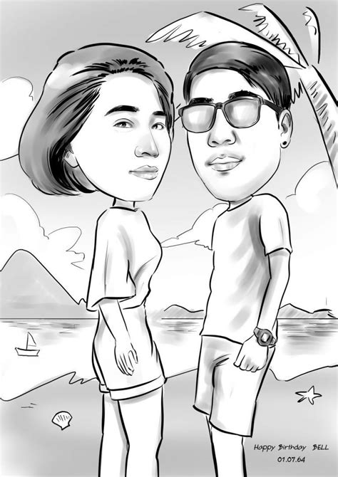 รับวาดรูปลายเส้น วาดได้ทั้งภาพการ์ตูน และภาพเหมือน ช่างเหินรับวาดรูป