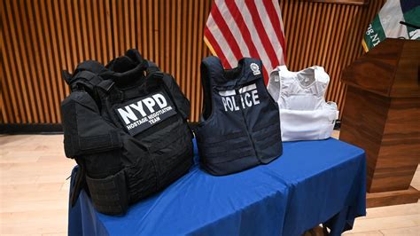 Slimmer Bulletproof Vests For Nypd Detectives Newsday