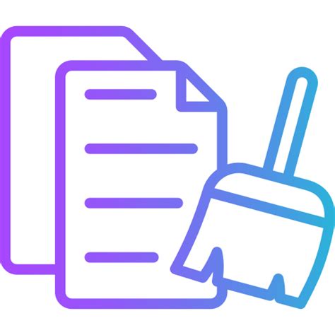Data Cleaning Generic Gradient Outline Icon