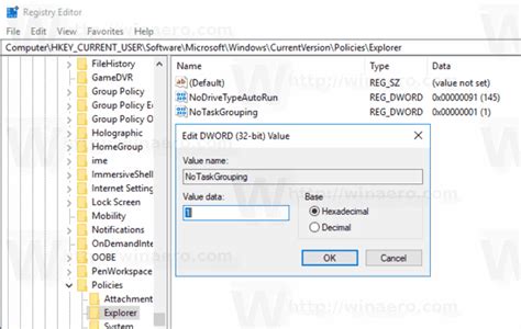 Disable Windows 10 Taskbar Grouping And Small Icons About Re