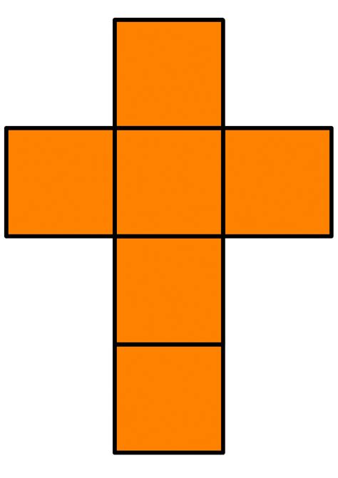 Printable Net Of A Cube Clipart Best