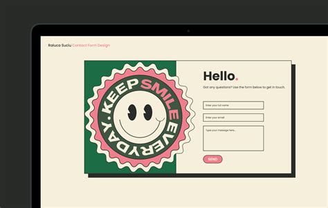 Github Ralucasuciuart Contact Form Design Modern And Minimalist Contact Form
