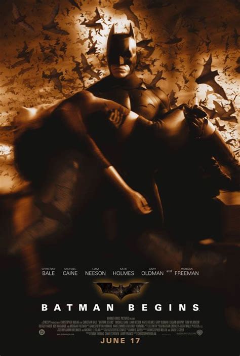 Batman Begins Movie Poster 7 Of 14 Imp Awards
