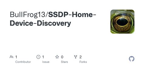 Github Bullfrog13 Ssdp Home Device Discovery