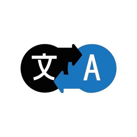 Premium Vector Translate Icon