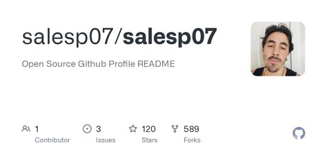 GitHub Salesp Salesp Open Source Github Profile README
