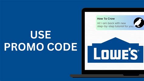 How To Use Promo Code On Lowes Website Youtube