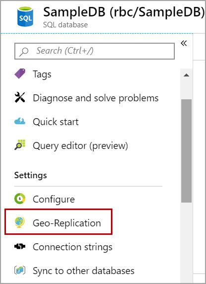Geo Replication On Transparent Data Encryption TDE Enabled Azure SQL Databases