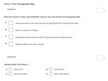 Unit 2 Test By Virtually Science TPT