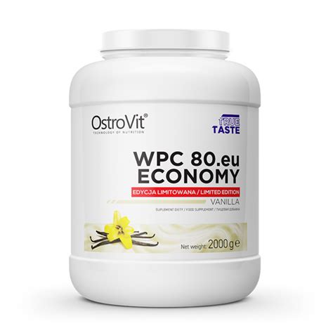 Buy OstroVit WPC80.eu ECONOMY Vanilla 2000 g LIMITED EDITION in Dubai ...