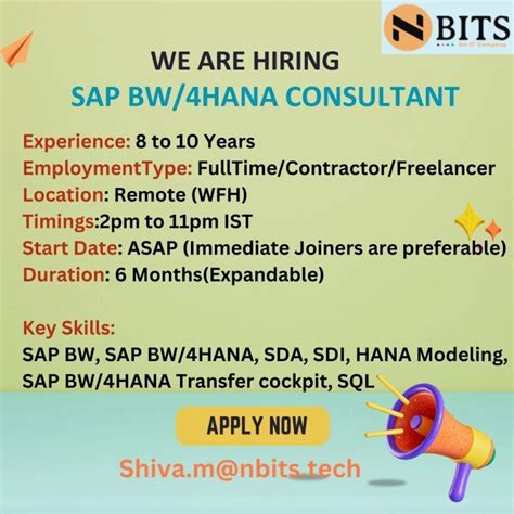 Nbits It Company On Linkedin Sapbw Bwonhana Bw4hana Hana