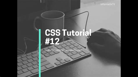 12 Css Tutorial Die Erste Webseite Mit Html Und Css 1 Youtube