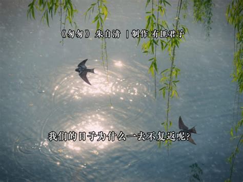 聪明的你告诉我我们的日子为什么一去不复返呢 有匪君子诗词 有匪君子诗词 哔哩哔哩视频
