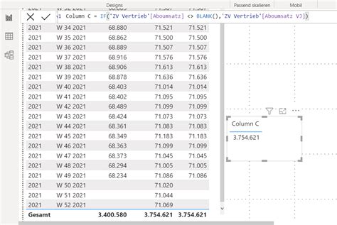 Solved Sum Column A Based On Values In Column B Microsoft Fabric