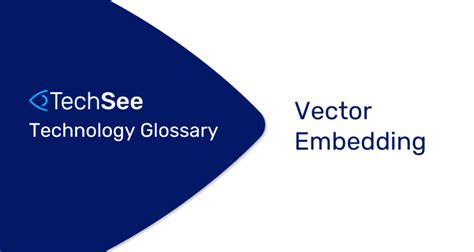 Vector Embedding TechSee