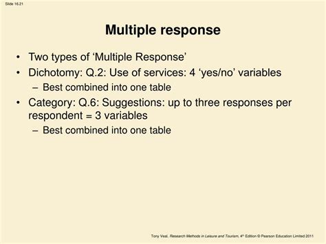 Ppt Chapter 16 Analysing Survey Data Powerpoint Presentation Free