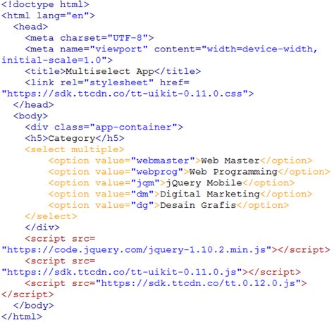 Membuat Multiselect Category Dengan Uikit App