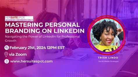Mastering Personal Branding On Linkedin Hersuitespot