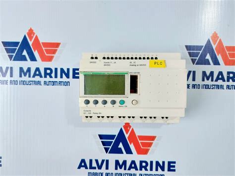 Schneider Electric Sr2 A201bd Zelio Smart Relay With Display Alvi Marine