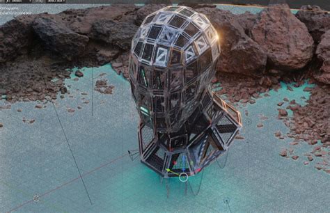 Procedural Sci Fi Panel Generator Blender Market