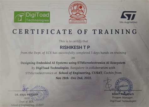 Rishikesh T P On Linkedin Ai Embeddedai Stm32aiecosystem