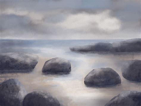 Rocky Beach 1 Poster Print Doris Charest Posterazzi
