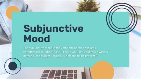 Subjunctive Mood Genially