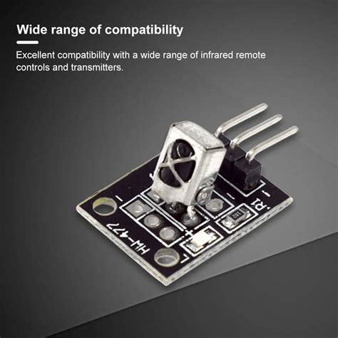 Ky 022 Ir Moduł Odbiornika Czujnika Podczerwieni 2 7 5 5 V Moduł Zdalnego Sterowania Tl1838
