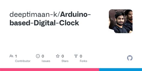Github Deeptimaan Karduino Based Digital Clock