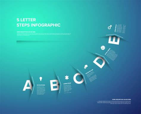 470 Infographic Arrow Step By Step Tutorial Stock Illustrations