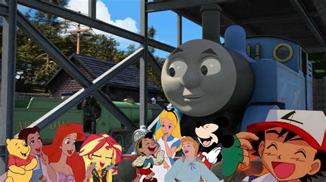 Thomas Pooh And His Friends Laughing By Stonekieran07 On Deviantart