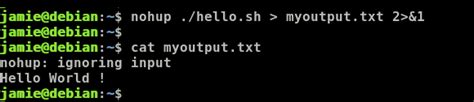 Linux Nohup