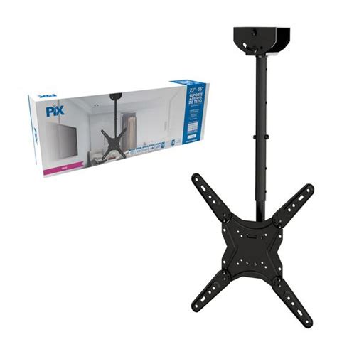 Suporte Articulado De Teto Para Tv De 23 A 55 Polegadas Pix Suporte Para Tv Articulado