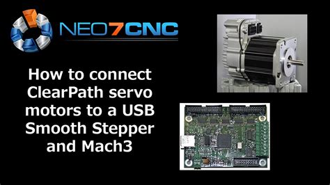 Setup Usb Smooth Stepper With Clearpath Servo Youtube