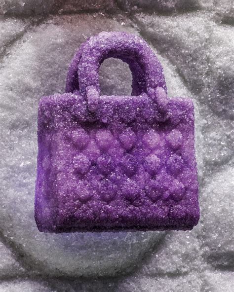 Isaac Monté Grows Crystallized Artifacts From Lady Dior Handbags