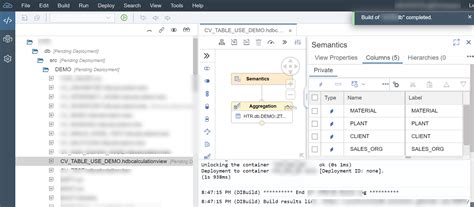 How To Create Load And Consume Table Inside Calcu Sap Community
