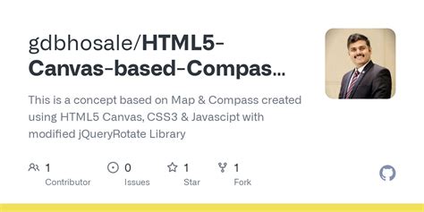Github Gdbhosalehtml5 Canvas Based Compass And Mouse Tracker This