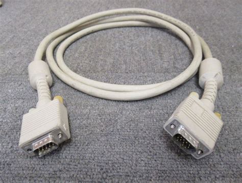 Awm E101344 Style 2990 Vw 1 30v 80 C Space Shuttle Computer Cable Vga 9 Pin 1 8m
