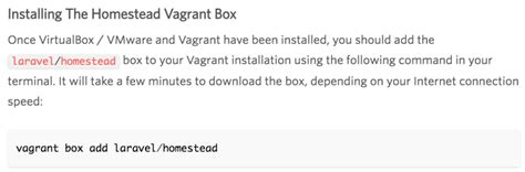 Setup Of Lumen Using Laravel Homestead Vagrant Box Tans Blog