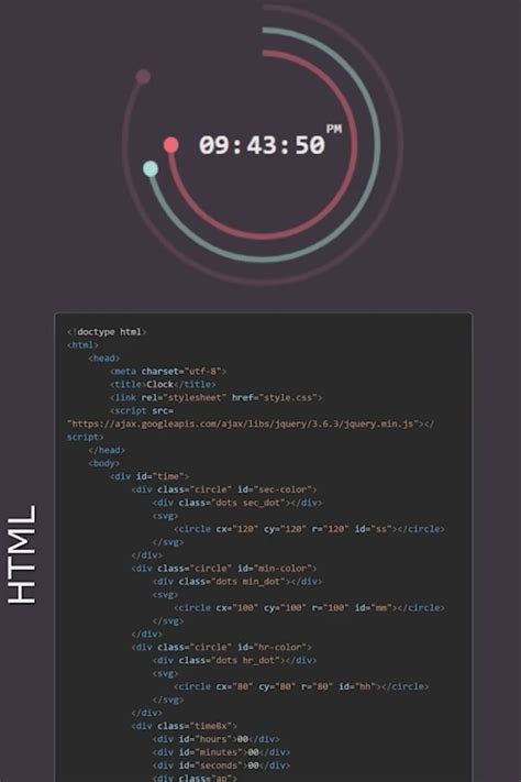 Css Digital Clock Vídeo Programação De Computadores Codificação