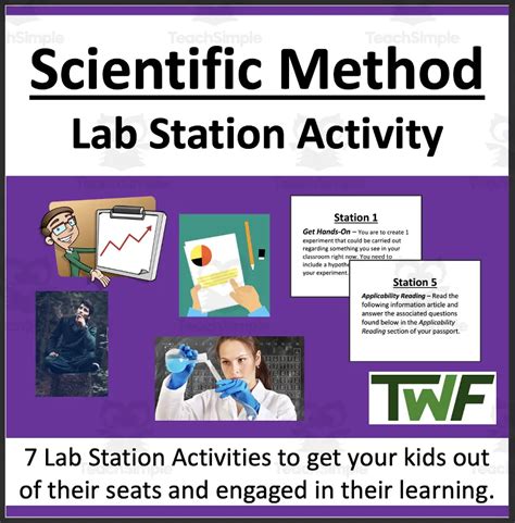 Scientific Method Lab Station Activity By Teach Simple