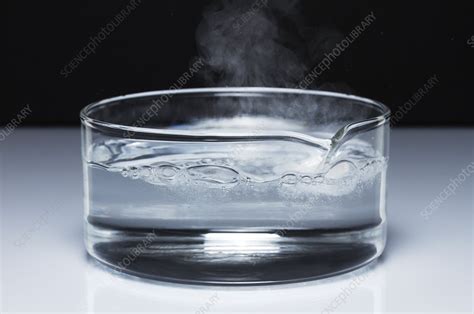 Sodium Reacts With Water 2 Of 4 Stock Image C050 4799 Science Photo Library