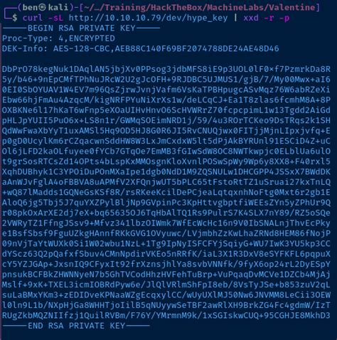 hackthebox valentine